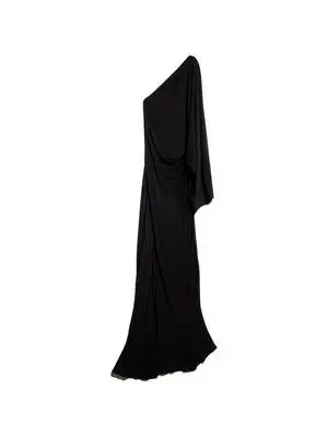 Gucci One-shoulder Maxi Dress - Black