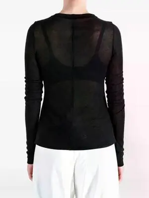 Rick Owens Ribbed Long-sleeve T-shirt