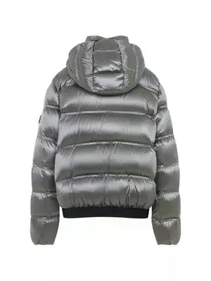 Moncler Sensation Quilted Hooded Jacket - Grey