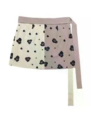 ORSINA Animal-print Wrap Mini Pareo