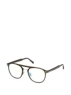 TOM FORD Pilot Frame Glasses - Green