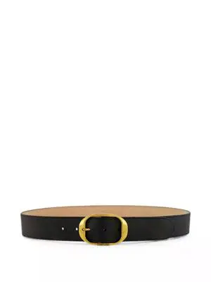 TOM FORD Buckled Leather Belt - Black