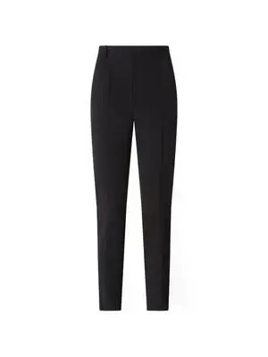Pinko Pressed Crease Slim-fit Trousers - Blue