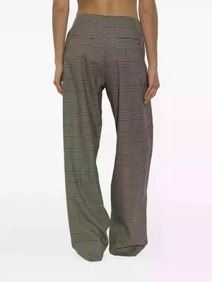 IRO PARIS Koffa Checked Pleated Trousers