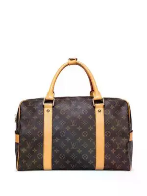 LOUIS VUITTON Carryall Monogram Handbag - Brown