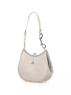 VIVIENNE WESTWOOD Croc-effect Orb Shoulder Bag
