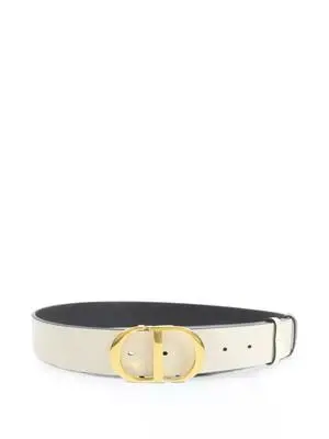 Dior 30 Montaigne Reversible Belt - Neutrals