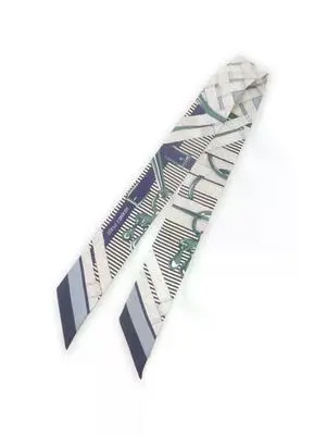 Hermès Mors À Jouets Chemise Twilly Scarf