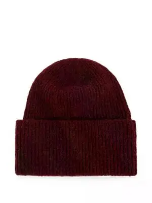 Canada Goose Ribbed Knit Beanie Hat