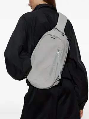 Nike Logo-embroidered Backpack - Grey