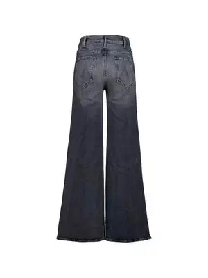 MOTHER The Hustler Roller Sneak Wide-leg Jeans