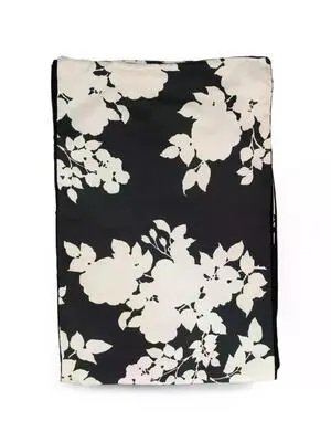 Giorgio Armani Floral-print Velvet Scarf