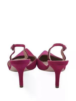 STUART WEITZMAN Pointed-toe Slingback Heels