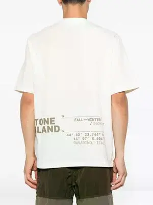 Stone Island Logo-print Cotton T-shirt