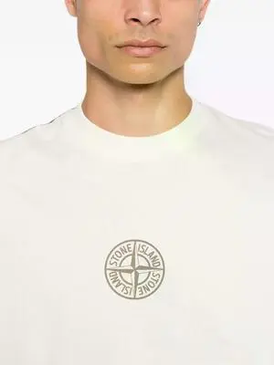 Stone Island Logo-print Cotton T-shirt