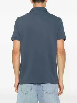 Stone Island Logo-patch Slim-fit Cotton Polo Shirt