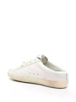 GOLDEN GOOSE Super-star Crystal-embellished Sneakers