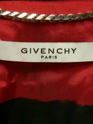 Givenchy Rottweiler Patch Leather Bomber Jacket