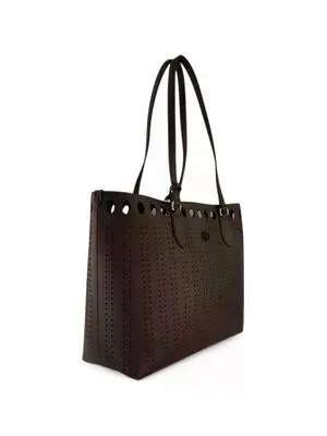 Valentino Garavani Vlogo Signature Tote Bag - Brown
