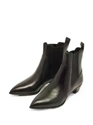 Marc Jacobs Pointed-toe Ankle Boots - Black