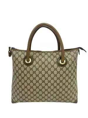 Gucci 20th Century Gg Canvas Handbag - Brown
