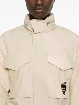 Kenzo Sounds Logo-print Parka Coat