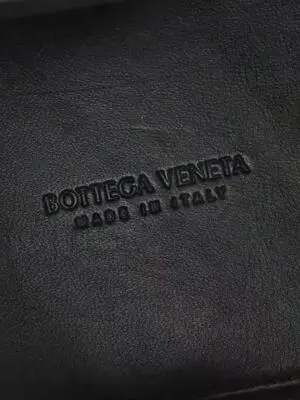 Bottega Veneta 2012-2026 Small Lambskin Intrecciato Andiamo Bag Satchel - Black