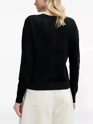 Dkny Patterned Knit Sweater