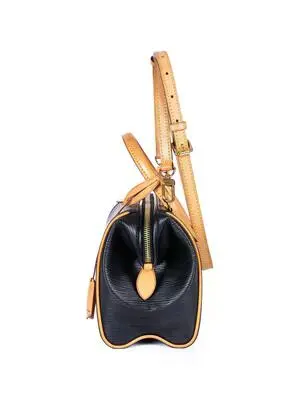 LOUIS VUITTON Epi Leather Doc Bb Handbag - Black