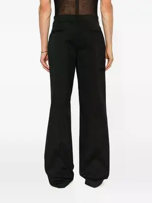 Rick Owens Pressed-crease Trousers