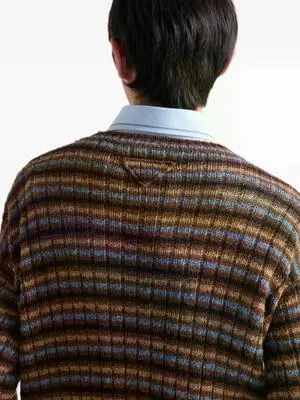 Prada Shetland Wool Boat Neck Sweater