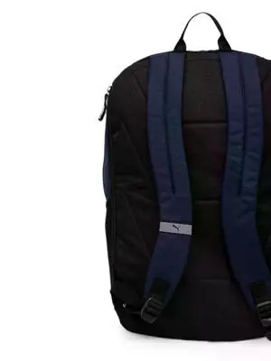PUMA Logo-print Zip-pocket Backpack