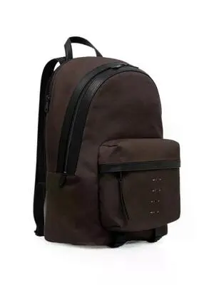Paul Smith Signature Stripe Canvas Backpack - Brown