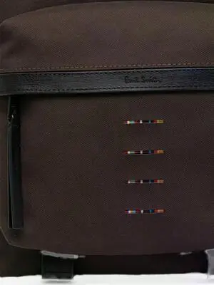 Paul Smith Signature Stripe Canvas Backpack