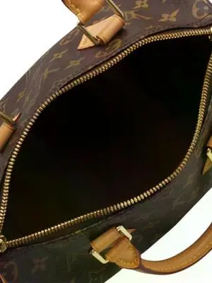 LOUIS VUITTON 2017 Monogram Speedy Bandouliere 25 Satchel