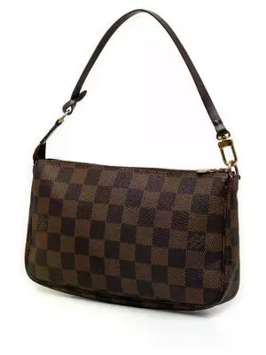 LOUIS VUITTON Damier Ebene Pochette Accessories Shoulder Bag