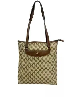Gucci 1990-2015 Gg Supreme Tote Bag - Neutrals