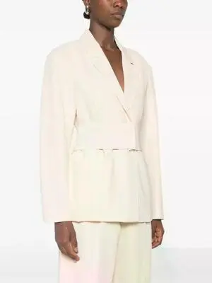 IRO PARIS Belted Peak-lapel Single-breasted Blazer