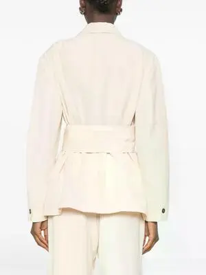 IRO PARIS Belted Peak-lapel Single-breasted Blazer