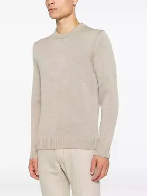 ZANONE Ribbed-knit Crew-neck Wool Jumper