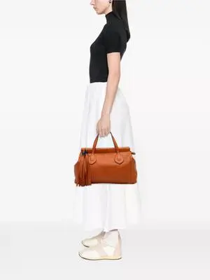 Gucci Leather Lady Tassel Top Handle Bag Handbag