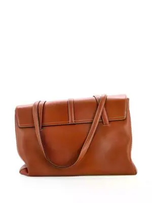 Celine Soft 16 Bag Smooth Calfskin Large Shoulder Bag - Brown
