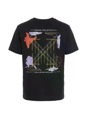Off-White Archigeography Arrow Skate Printed T-shirt