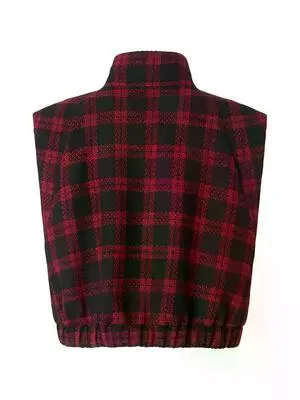 Pinko Handel Check-pattern Gilet
