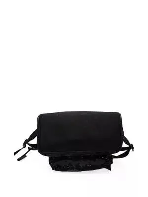 Saint Laurent City Sequin-embellished Backpack