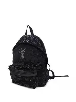 Saint Laurent Sequin Embellished Backpack