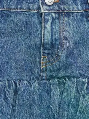 Coperni Bubble-hem Denim Skirt