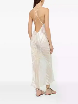 Roberto Cavalli Devoré Maxi Dress