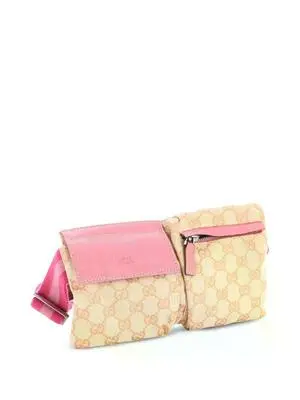 Gucci Vintage Gg Canvas Belt Bag