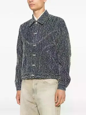 SAGE NATION Jiji Panelled Denim Jacket